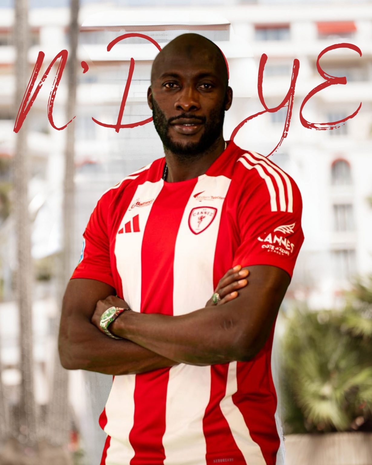 Cheikh N’Doye, nouvel attaquant de l’AS Cannes – AS Cannes